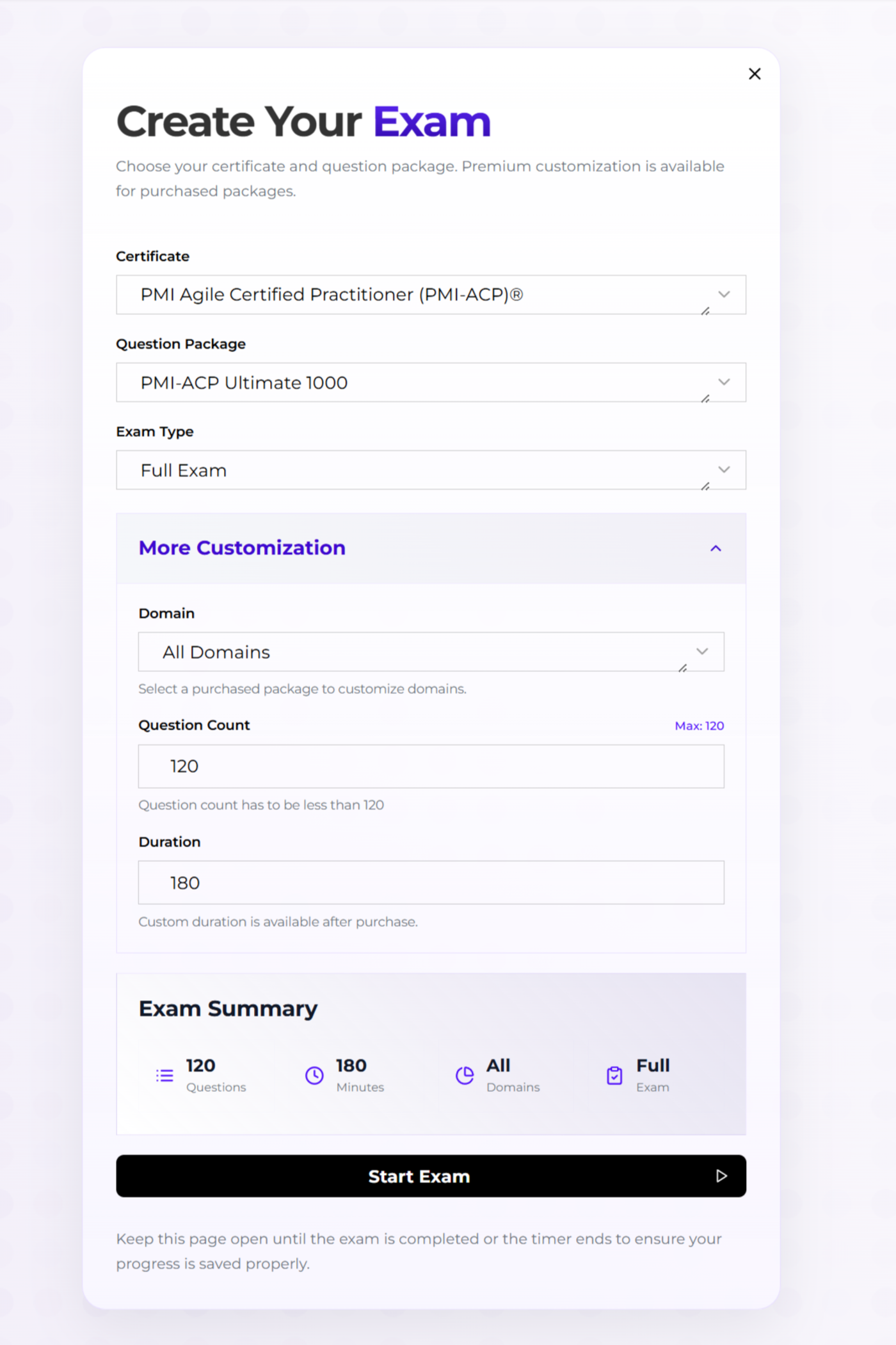 Exam Simulator Interface & Analytics | FindExams